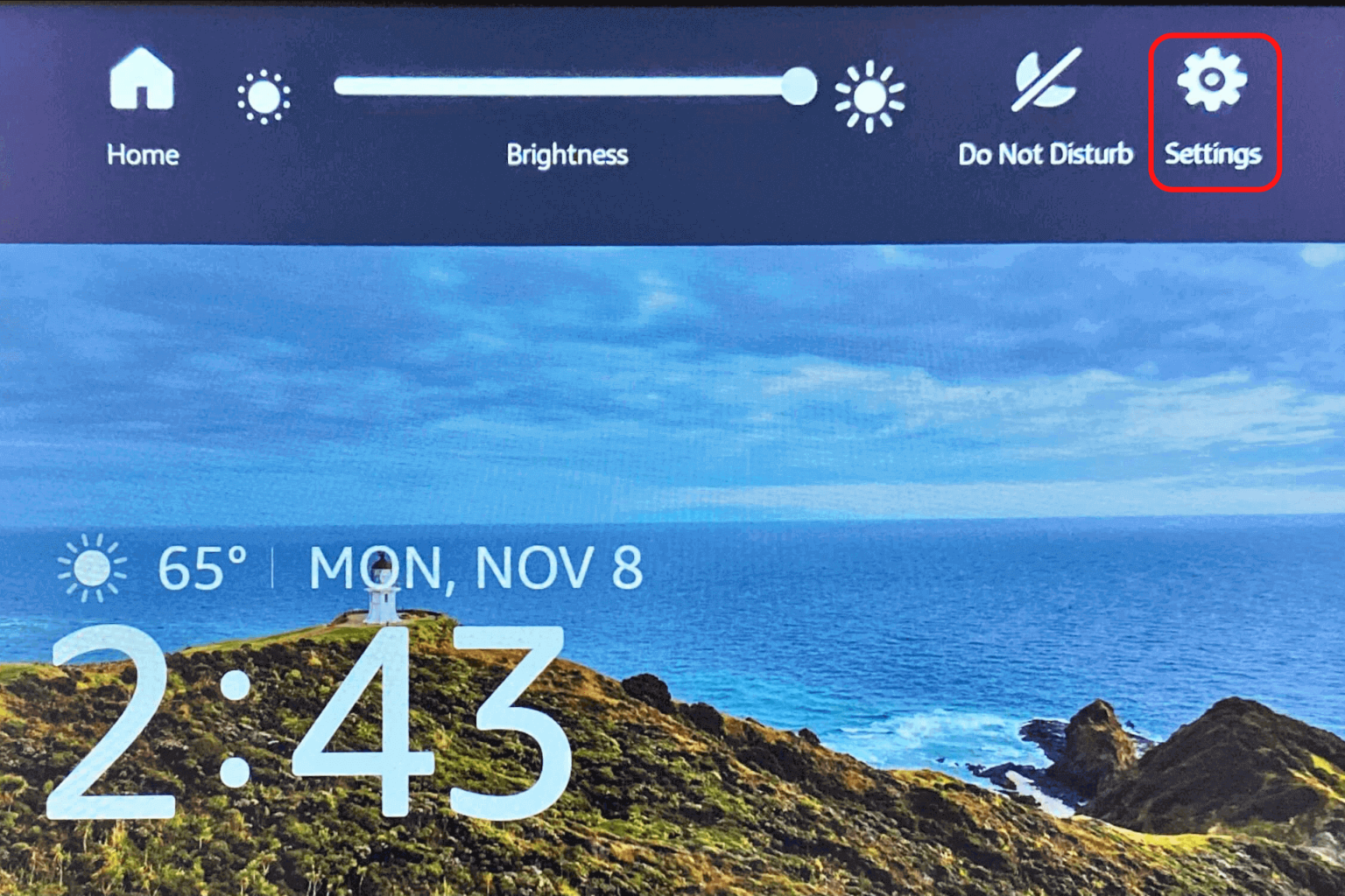 Where Is the Action Button on Echo Show?